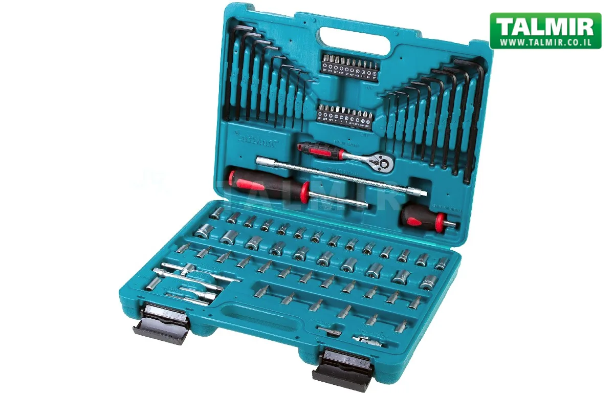 MAKITA 91PC SERVISE ENGINEER TOOL KIT - P-46470 כלי עבודה נטענים ...