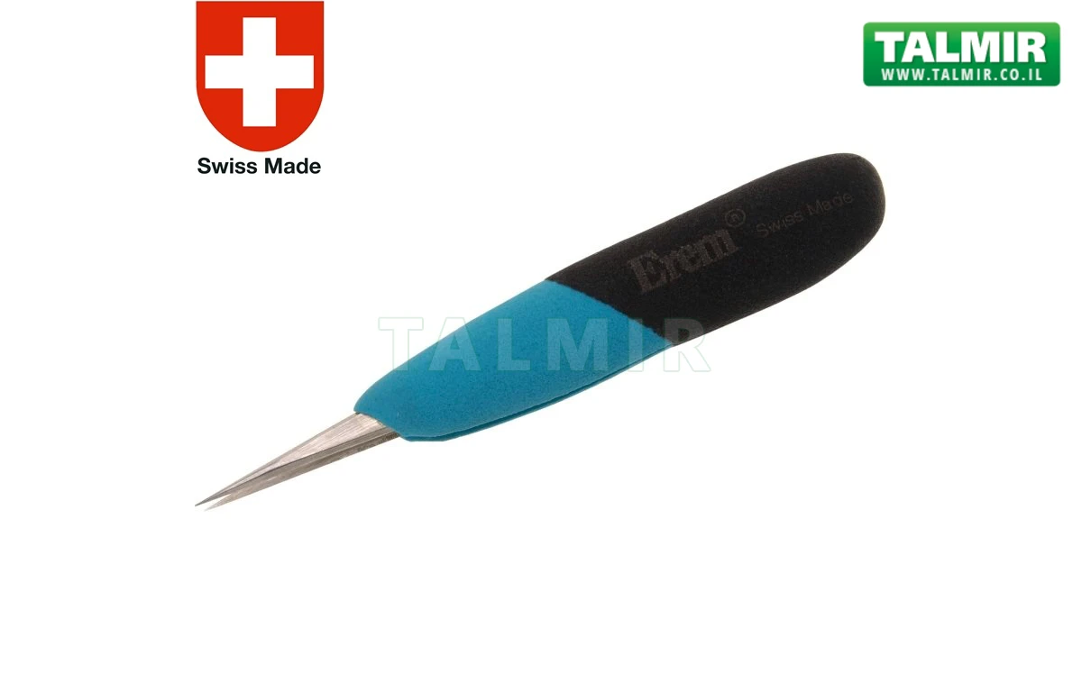 EREM SWISS MADE ERGONOMIC TWEEZERS כלי עבודה ידניים סידרה : 32229
