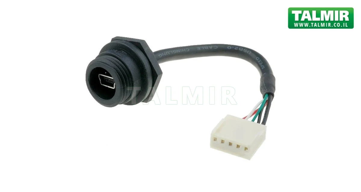 BULGIN BUCCANEER MINI USB CONNECTORS & CABLES כבלים ואביזרים לכבלים ...