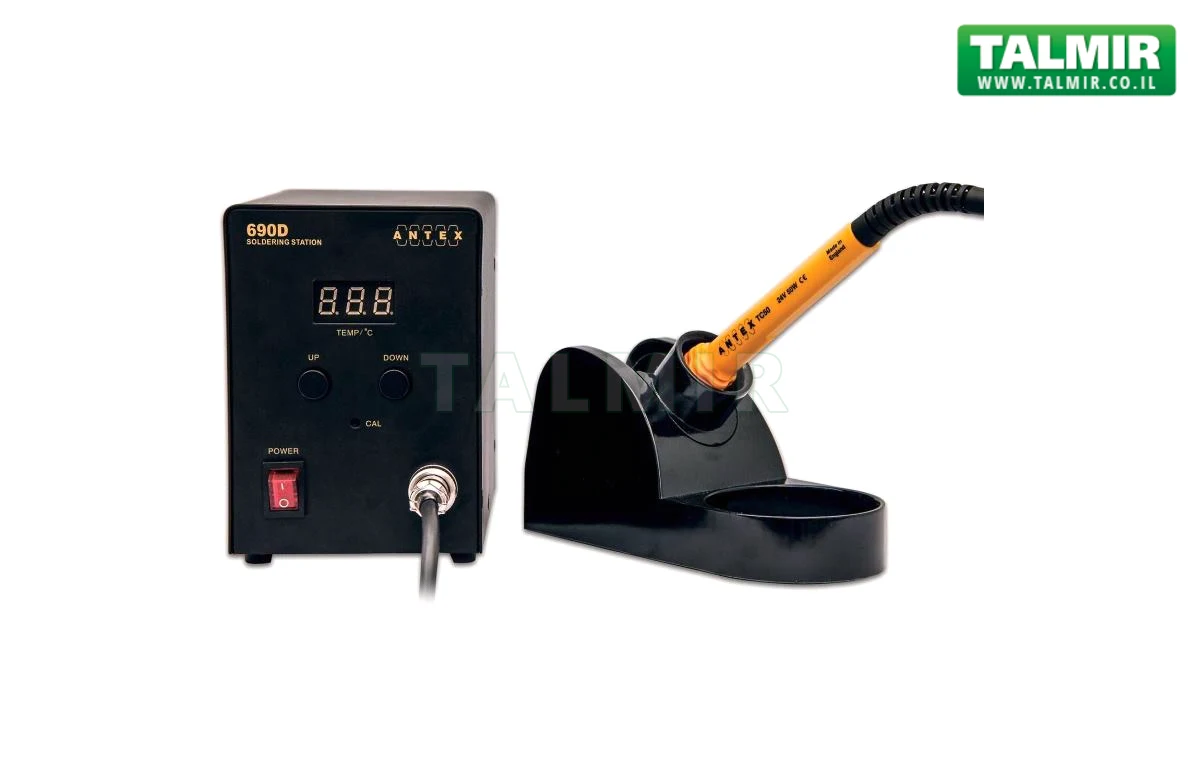 תחנת הלחמה דיגיטלית - ANTEX 690D - 60W - טלמיר אלקטרוניקה