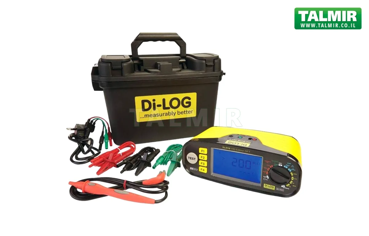 מודד רב תכליתי - DI-LOG MULTIFUNCTION TESTER DL9118 - טלמיר אלקטרוניקה