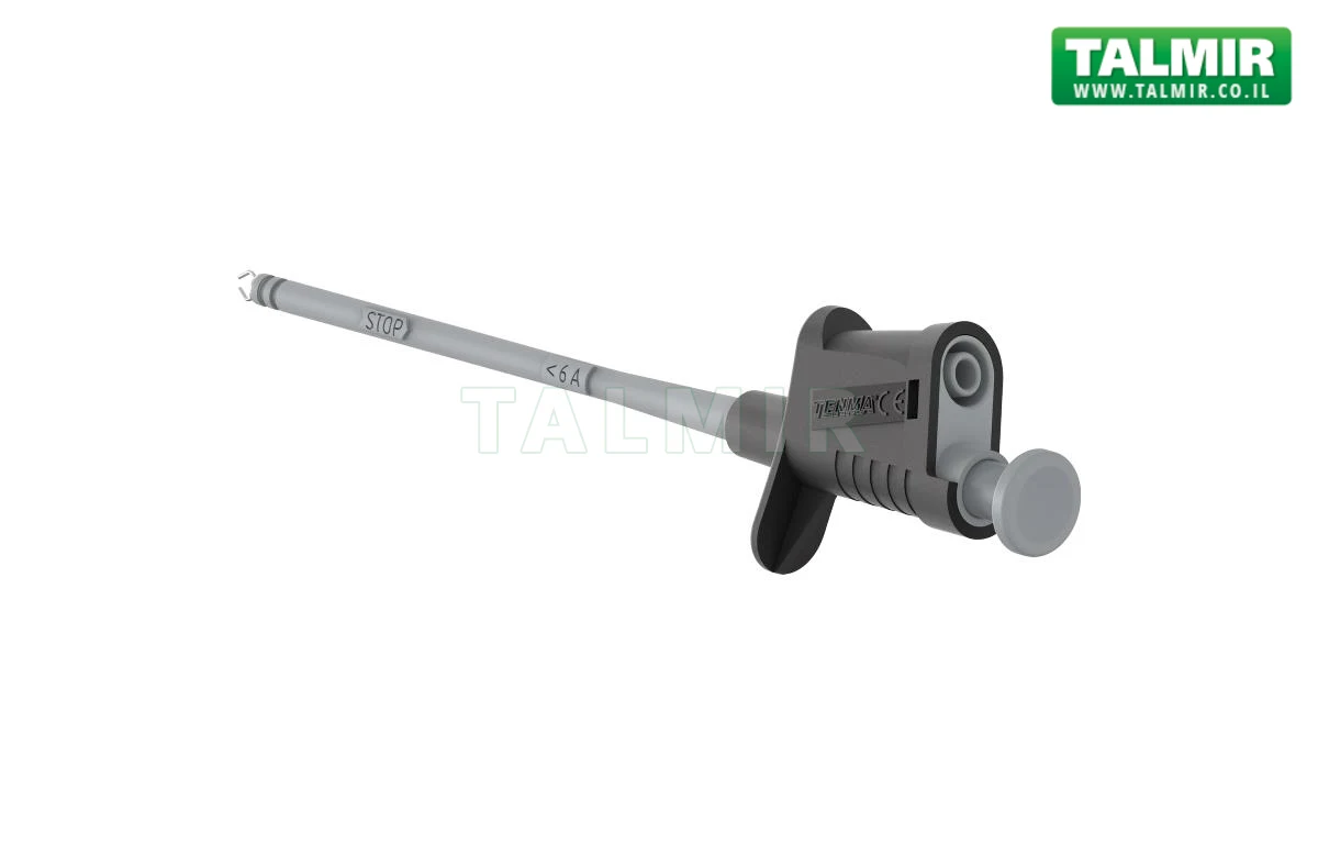 TENMA PINCER CLIPS WITH 4MM FEMALE BANANA JACK קונקטורים, מחברים ...