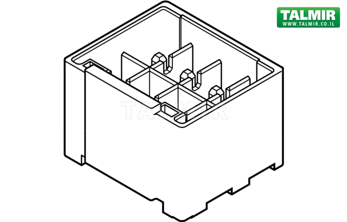 JST 4.0MM PITCH CRIMP STYLE CONNECTORS - PSI SERIES קונקטורים, מחברים ומתאמים סידרה : 35020