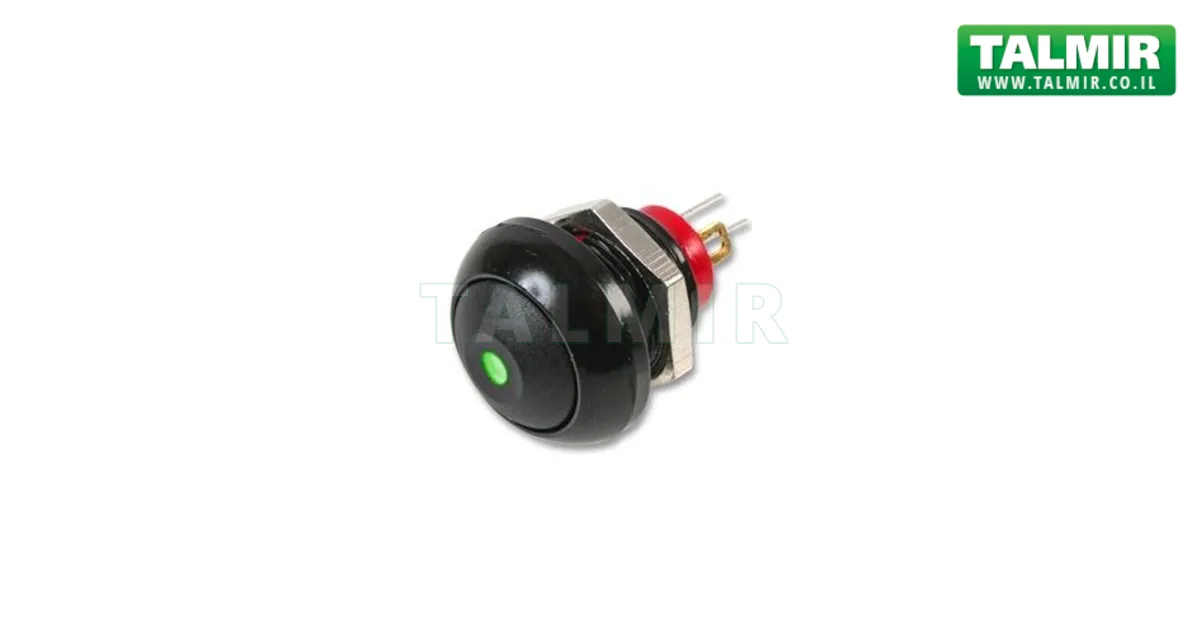 MULTICOMP IP67 LED ILLUMINATED ROUND PUSH BUTTONS רכיבי אלקטרוניקה ...