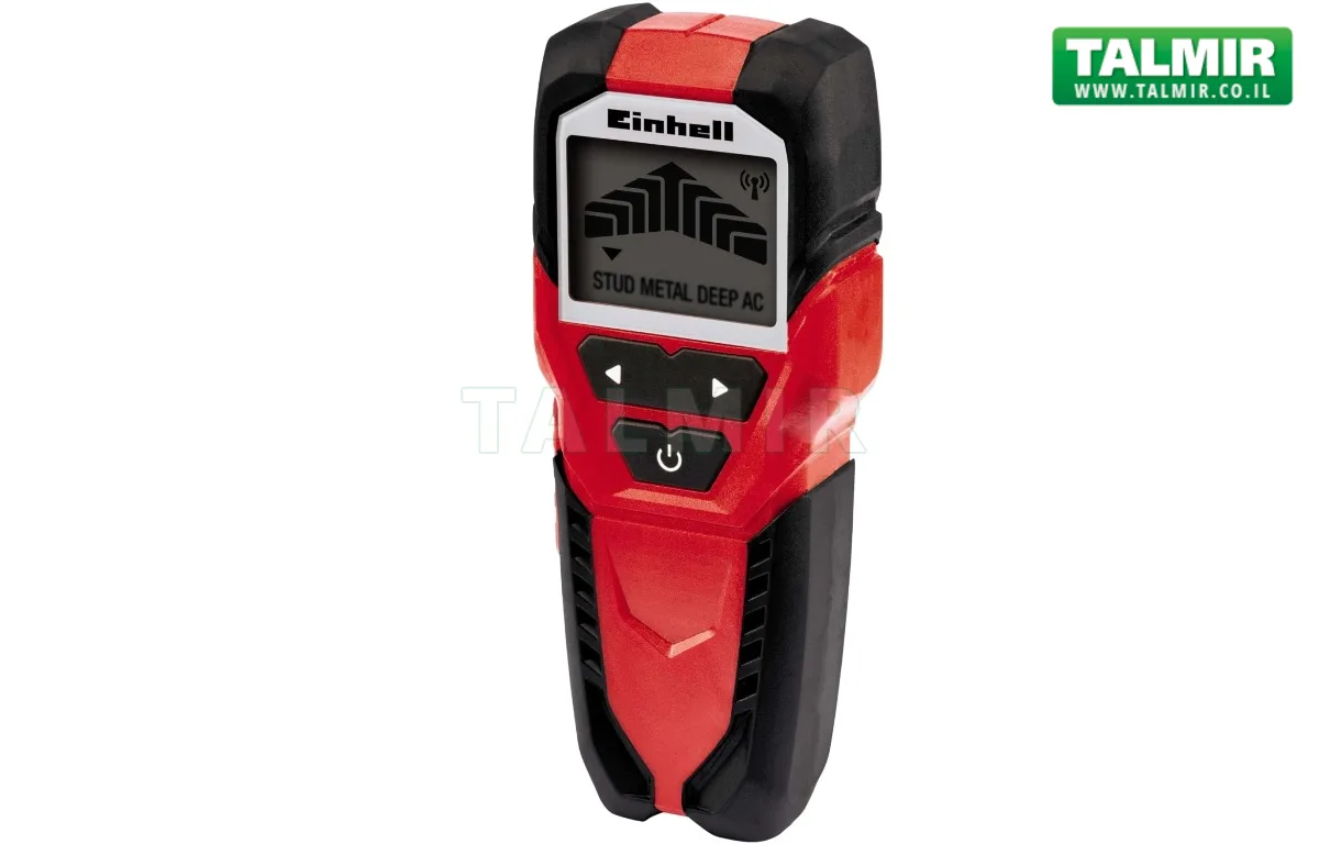 EINHELL DIGITAL WIRE / STUD / PIPE DETECTOR - TC-MD 50 ציוד בדיקה ...