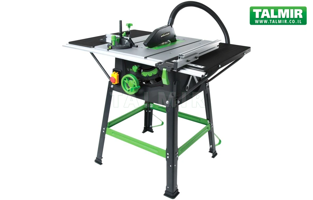 מסור שולחן חשמלי מקצועי - EVOLUTION FURY 5-S 255MM