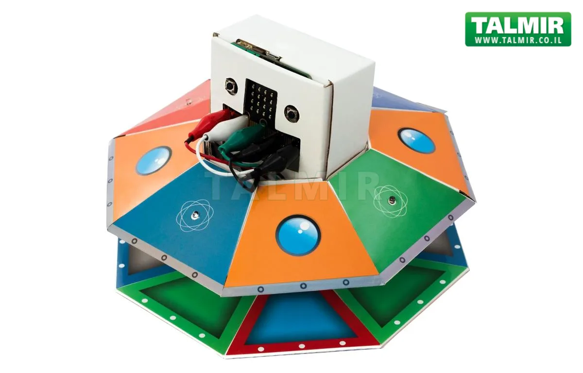 קיט פיתוח מבוסס BINARY BOTS - Binary's UFO - BBC MICRO:BIT - טלמיר אלקטרוניקה