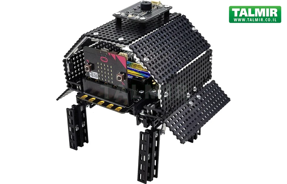 קיט פיתוח מבוסס BINARY BOTS - TOTEM TORTOISE - BBC MICRO:BIT - טלמיר אלקטרוניקה