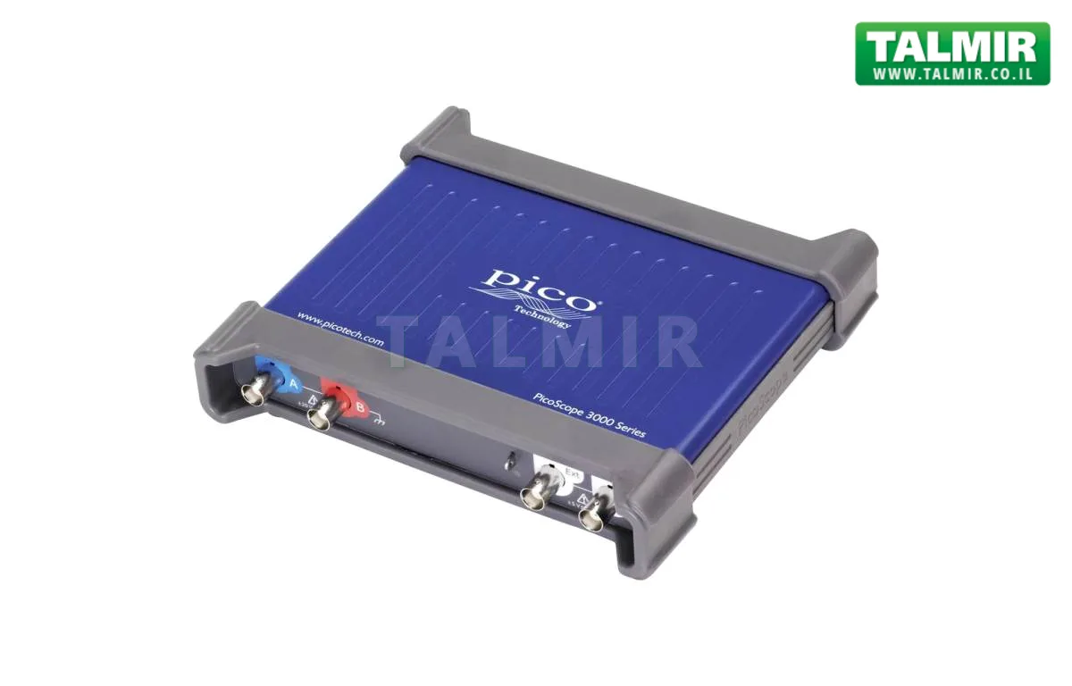 אוסילוסקופ מבוסס מחשב - PICOSCOPE 3206D - 2CH - 200MHZ - טלמיר אלקטרוניקה