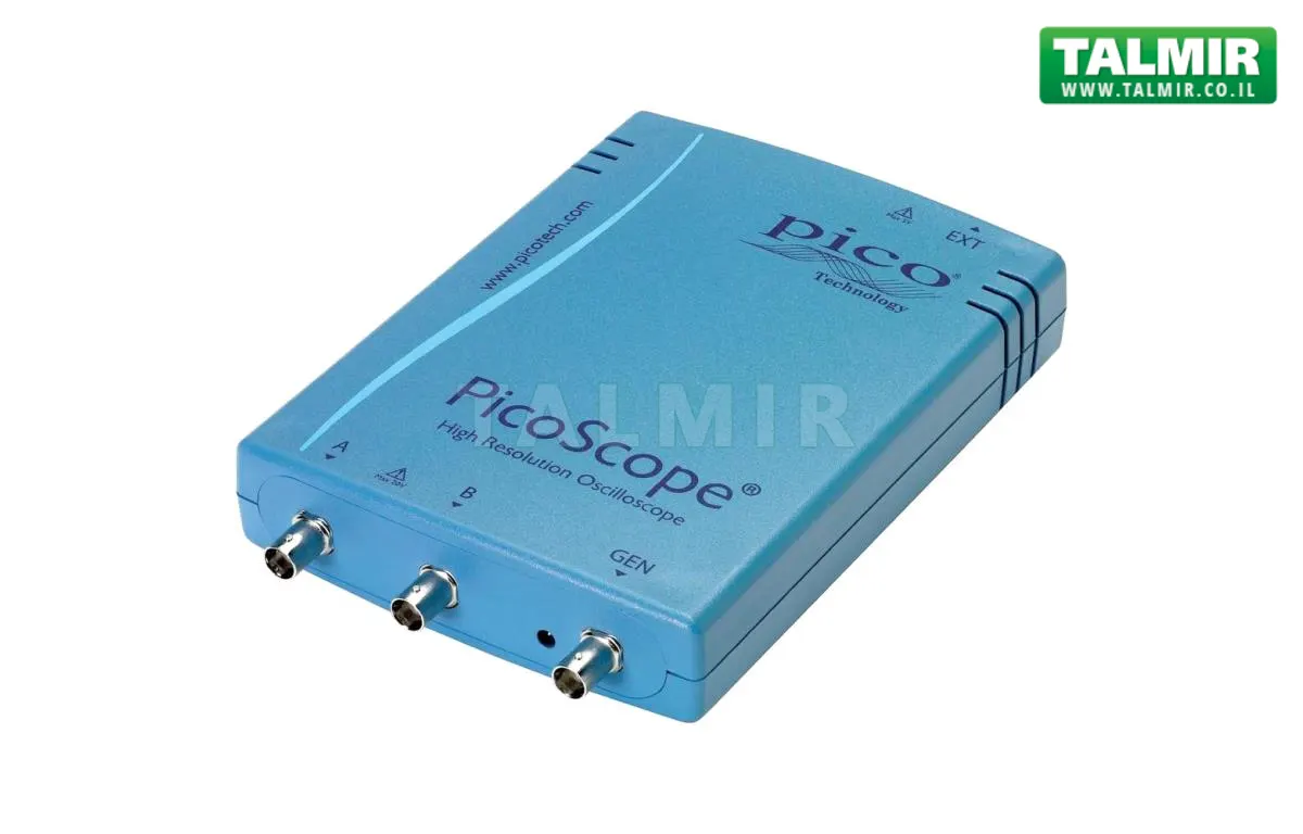 אוסילוסקופ מבוסס מחשב - PICOSCOPE 4262 - 2CH - 5MHZ - טלמיר אלקטרוניקה