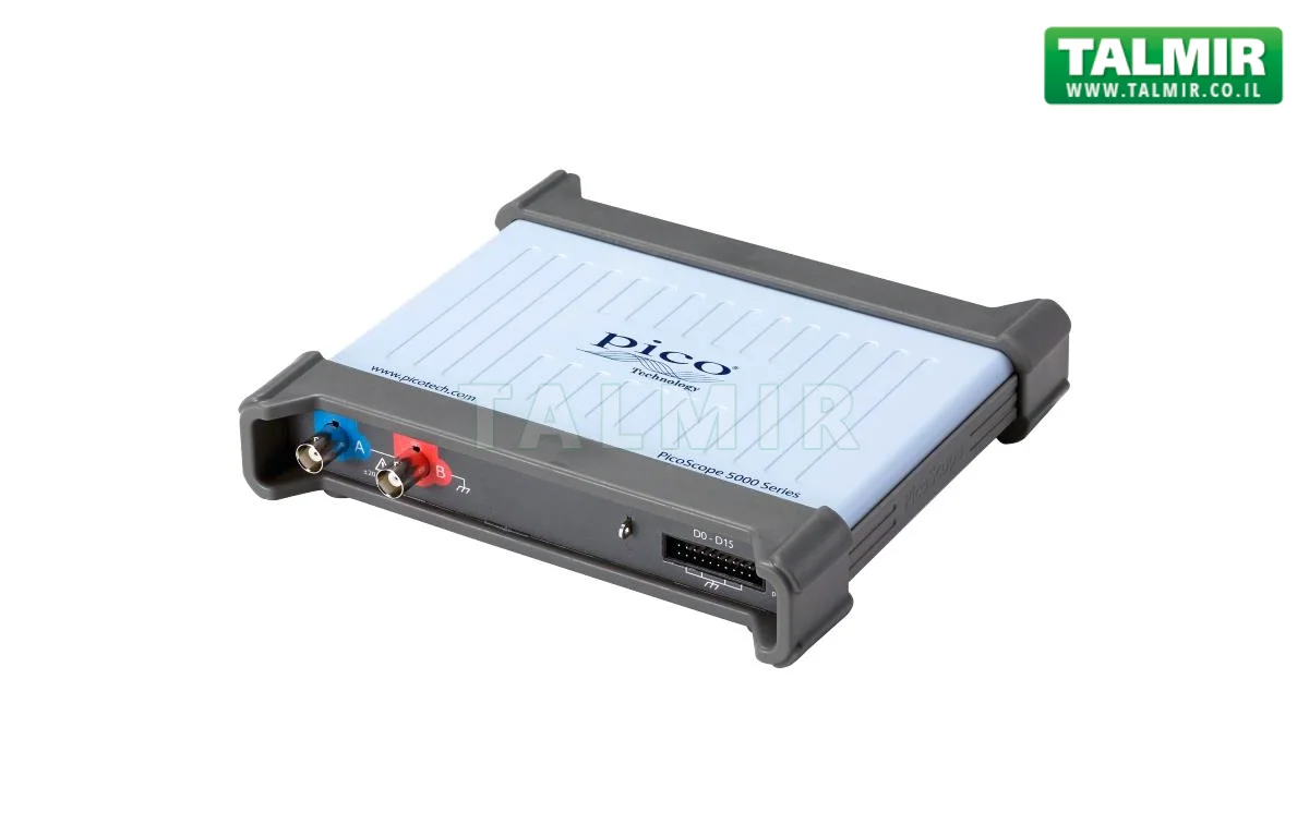 אוסילוסקופ מבוסס מחשב - PICOSCOPE 5243D MSO - 2+16CH - 100MHZ - טלמיר ...