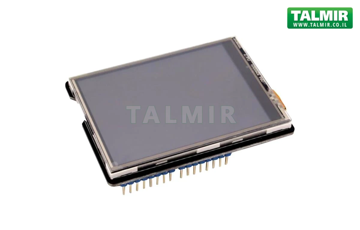 כרטיס הרחבה - SEEED STUDIO ARDUINO 2.8'' TOUCH LCD SHIELD