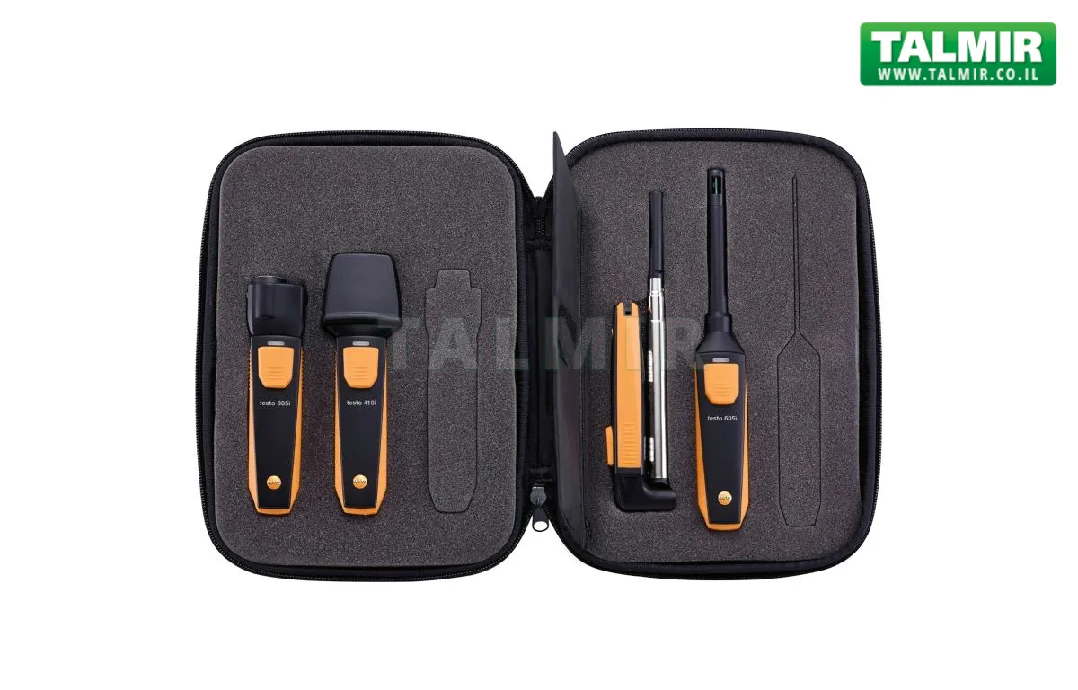 TESTO 0563 0003 VAC SET OPERATED WITH SMARTPHONE ציוד בדיקה ומכשירי ...