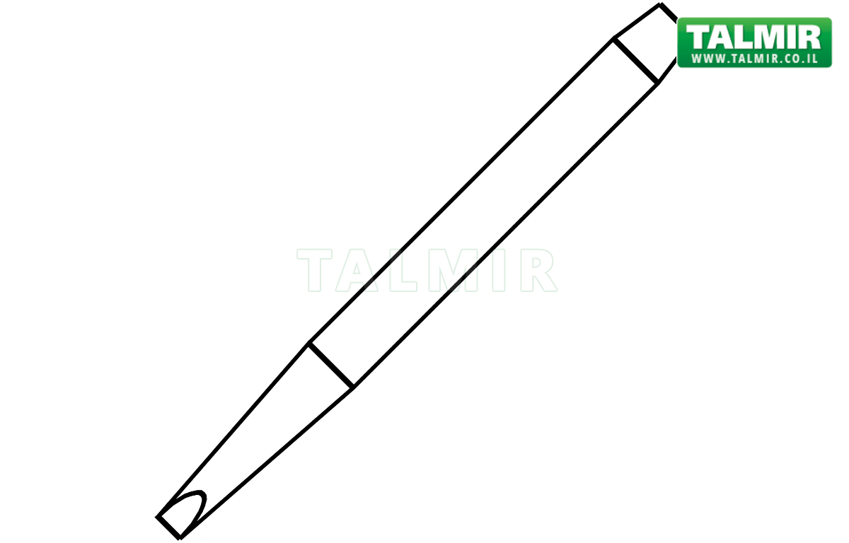 חבילת ראשים למלחם - PACE 1121-0529-P5 - 2.4MM CHISEL - טלמיר אלקטרוניקה