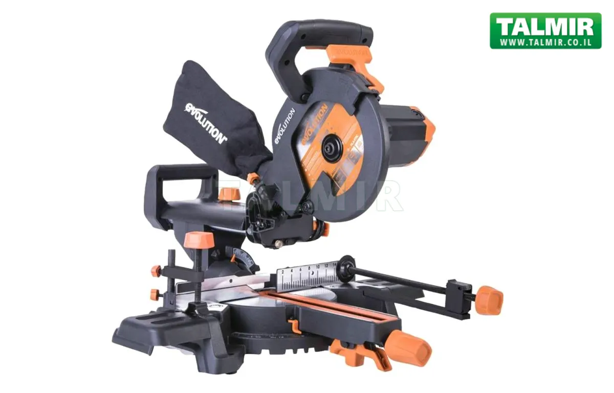 מסור גרונג / פנדל שולחני מקצועי EVOLUTION R210 SMS+ - 1.5KW