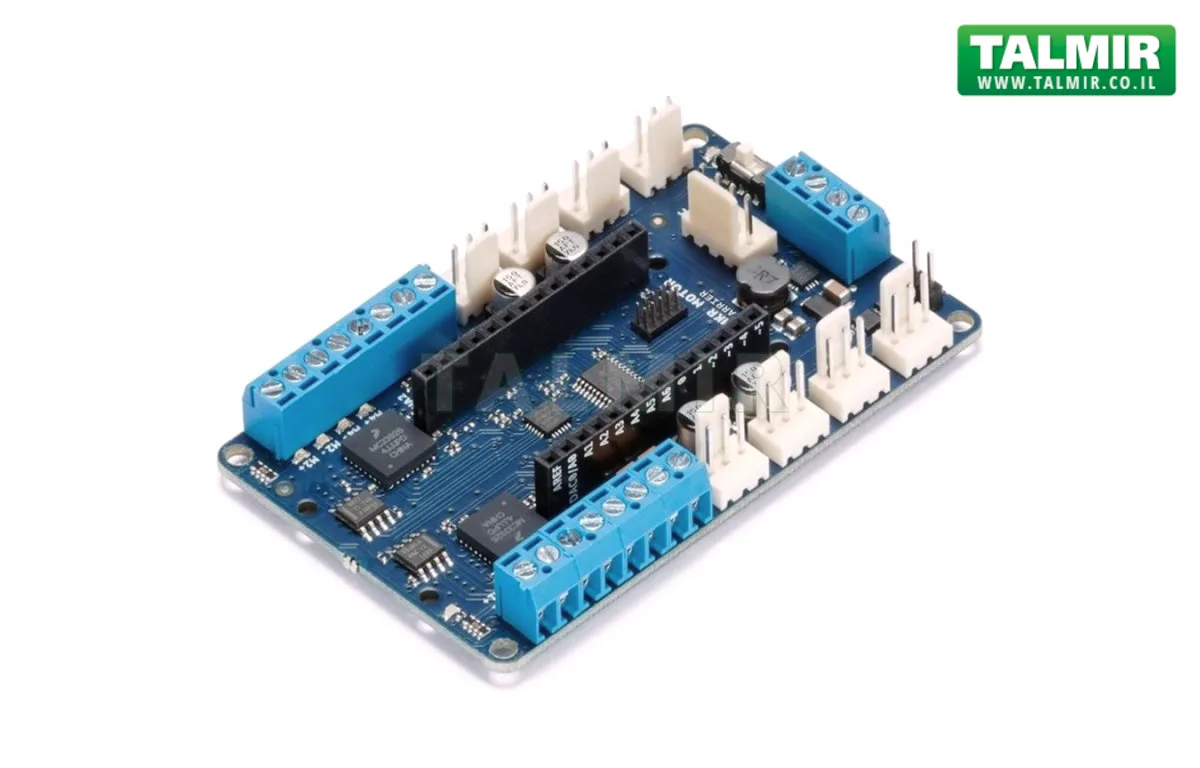 כרטיס הרחבה - ARDUINO MKR MOTOR CARRIER BOARD - טלמיר אלקטרוניקה