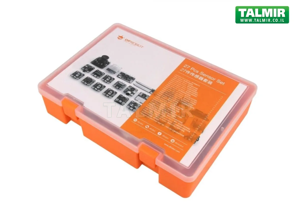 קיט פיתוח - DFROBOT ADVANCED SENSOR KIT FOR ARDUINO - טלמיר אלקטרוניקה