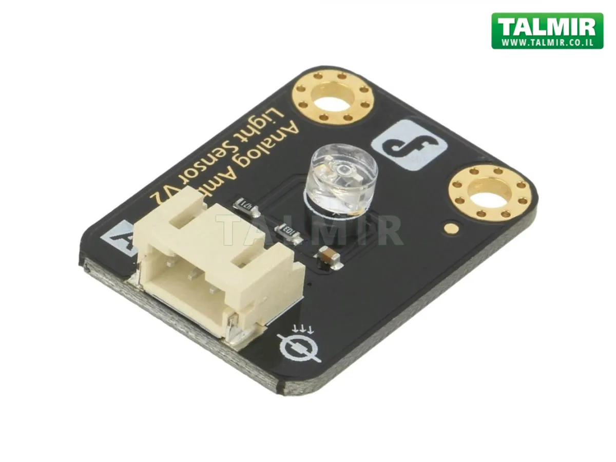 סנסור לפיתוח - DFROBOT LIGHT SENSOR FOR ARDUINO - טלמיר אלקטרוניקה