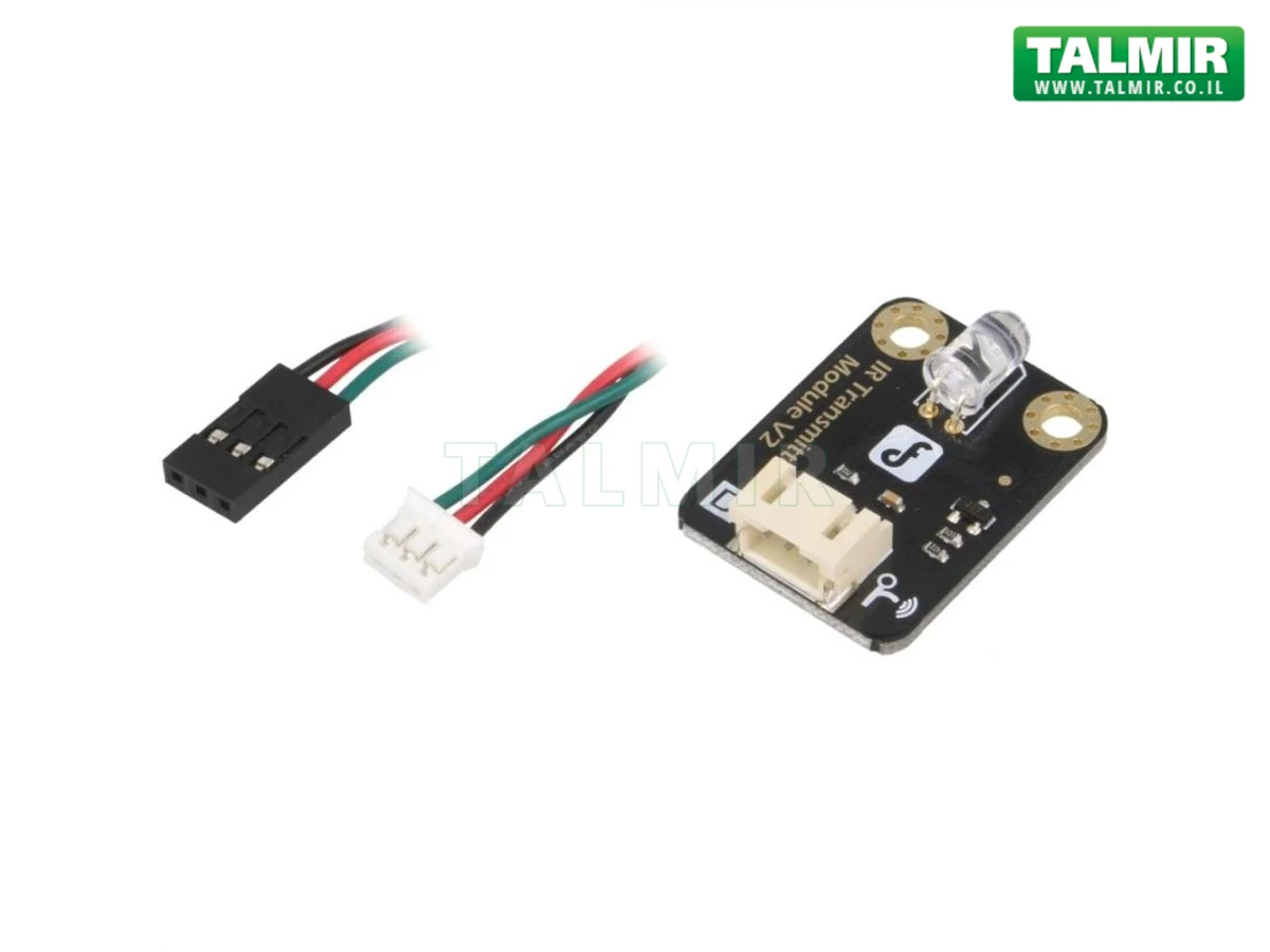 DFROBOT IR TRANSMITTER MODULE FOR ARDUINO - DFR0095 מוצרי פיתוח לאלקטרוניקה סידרה : 44384