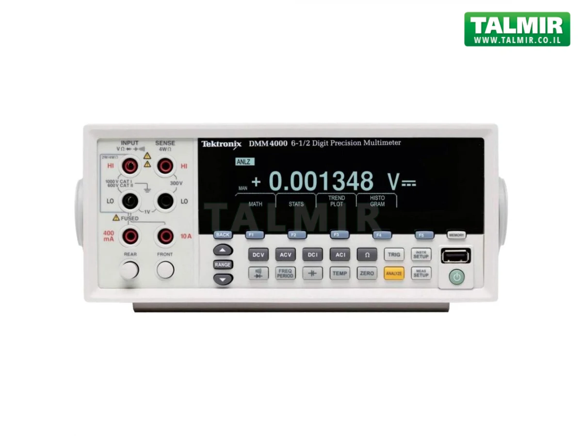 TEKTRONICS DIGITAL BENCH MULTIMETER - DMM4050 ציוד בדיקה ומכשירי מדידה ...