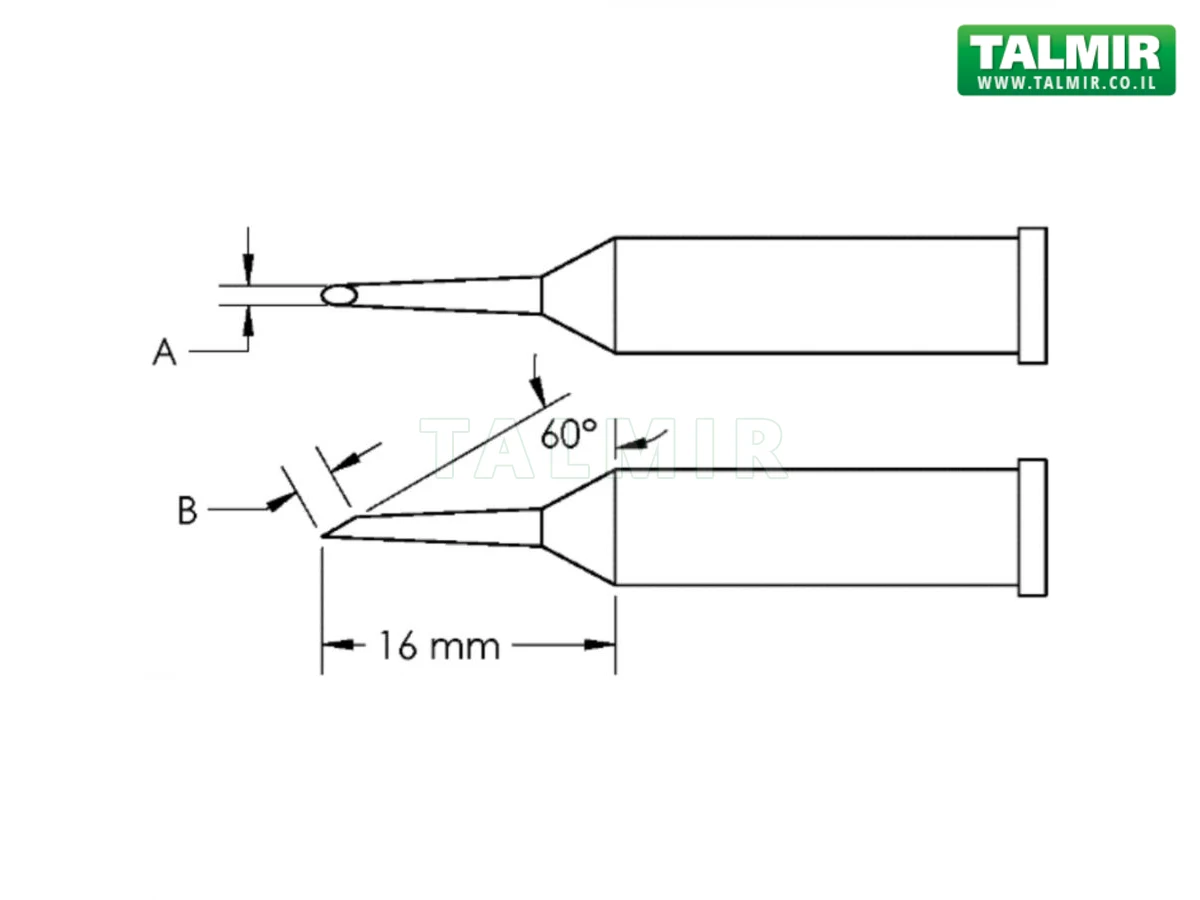 METCAL GT6 SERIES SOLDERING TIPS מלחמים ותחנות הלחמה סידרה : 46996