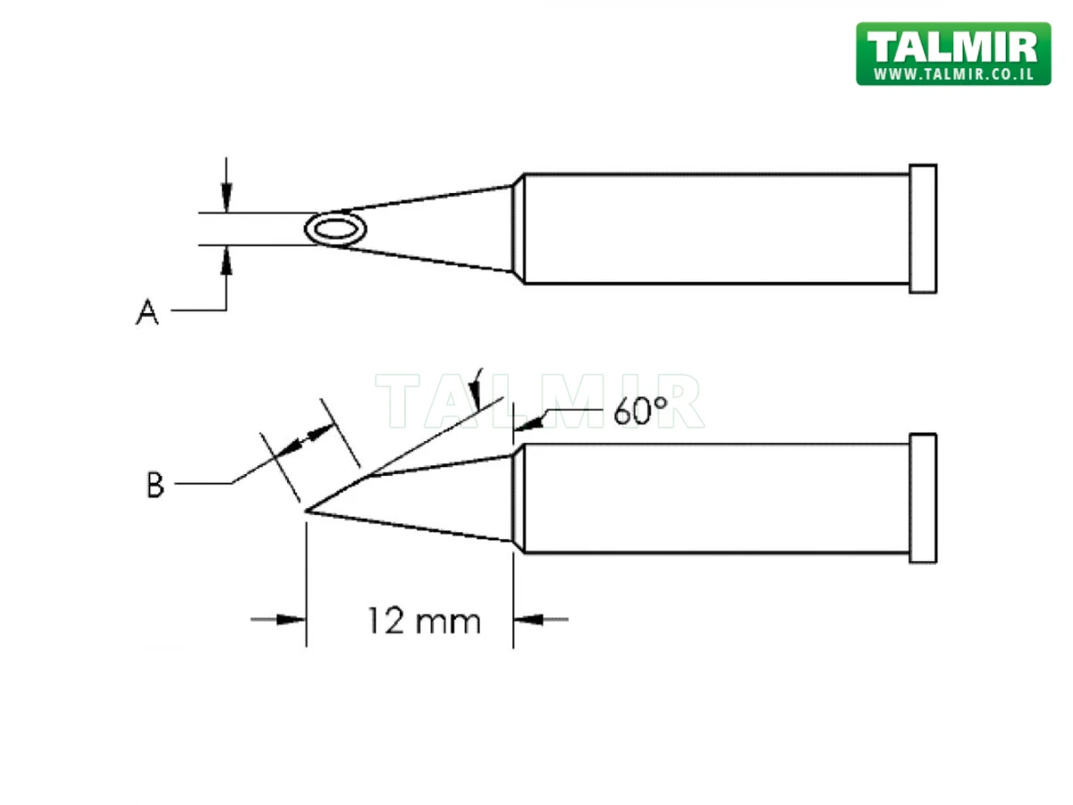 METCAL GT6 SERIES SOLDERING TIPS מלחמים ותחנות הלחמה סידרה : 47002