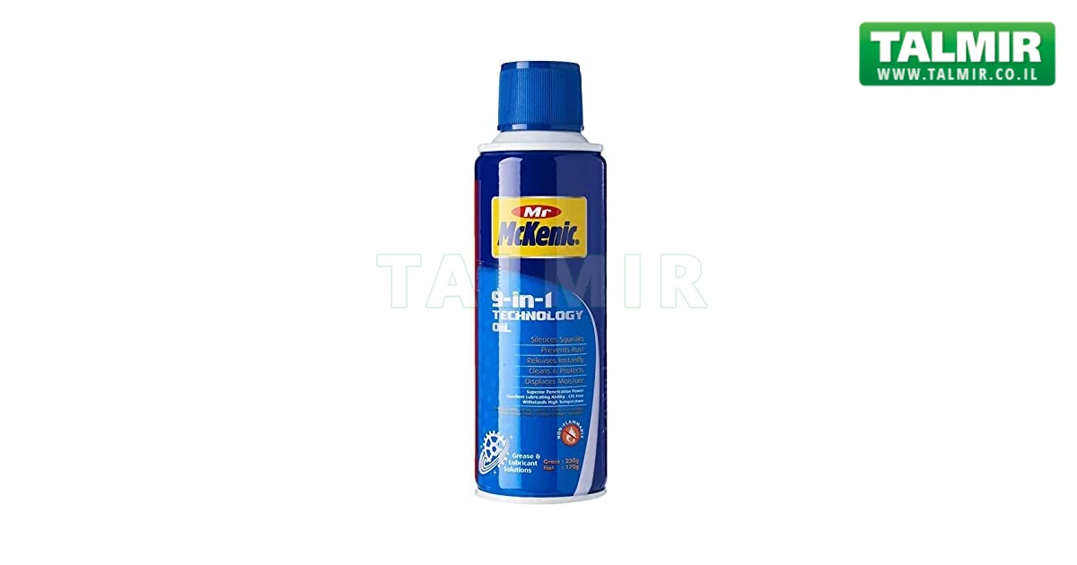 שמן תעשייתי 9 ב-1 - טלמיר אלקטרוניקה