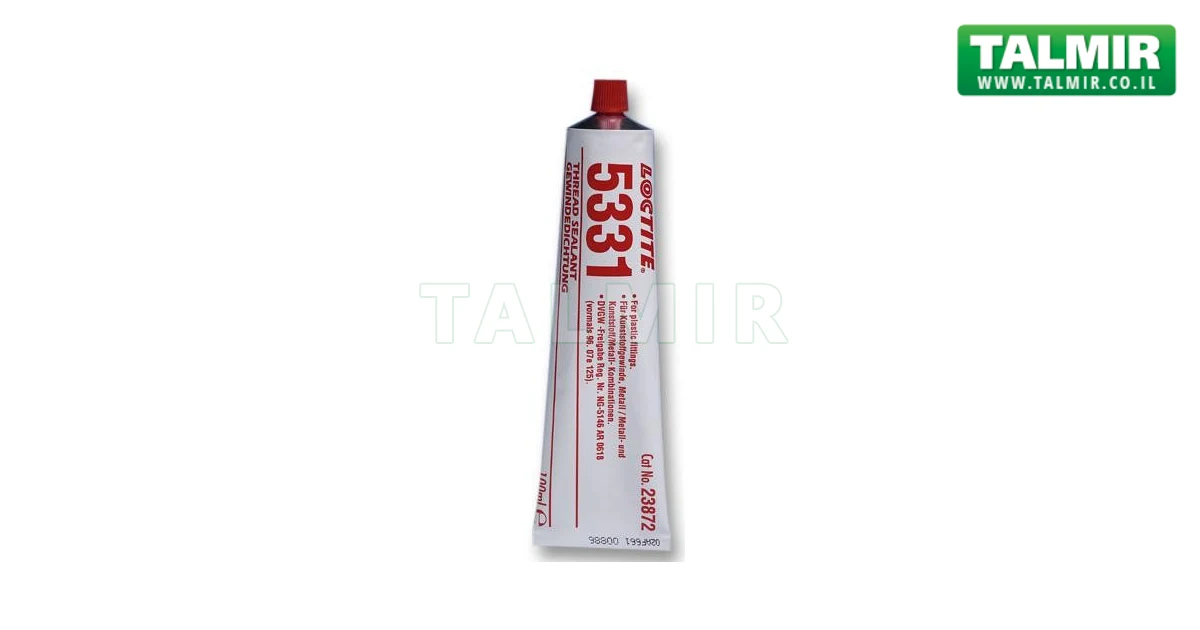 חומר איטום סיליקוני לצנרת - Loctite 5331 - 100ml - טלמיר אלקטרוניקה