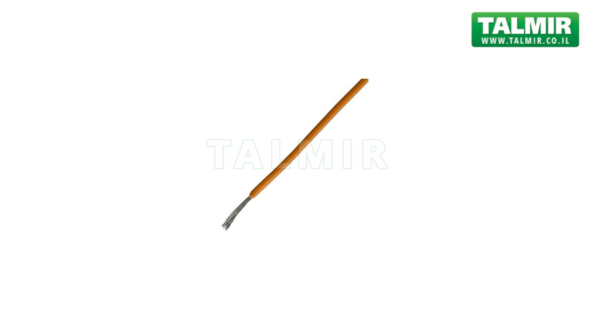 WEICO UL1015 600V 18AWG HOOK-UP WIRE כבלים ואביזרים לכבלים סידרה : 7396