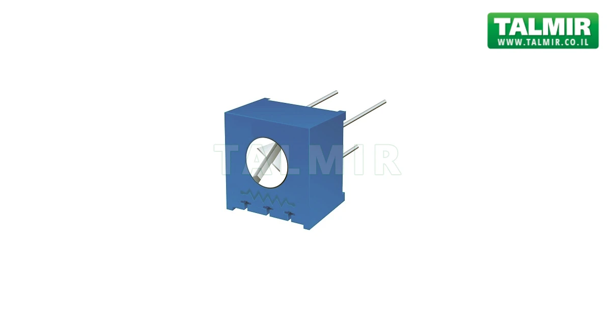 BOURNS 0.5W SINGLE TURN TRIMMERS - 3386 SERIES רכיבי אלקטרוניקה סידרה ...