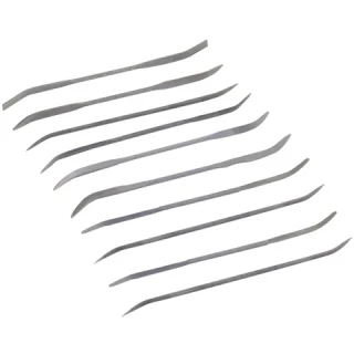 DURATOOL 10 PIECE RIFFLER FILE SET כלי עבודה ידניים סידרה : 20341