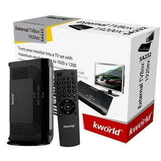 KWORLD HIGH DEFINITION TV BOX Talmir Home Tech סידרה : 2164
