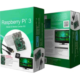 RASPBERRY PI 3 MODEL B+ - MEDIA CENTER KIT מוצרי פיתוח לאלקטרוניקה ...