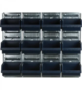RAACO LOUVERED PANEL WITH STORAGE BINS ארגזי כלים ופתרונות אחסון סידרה ...