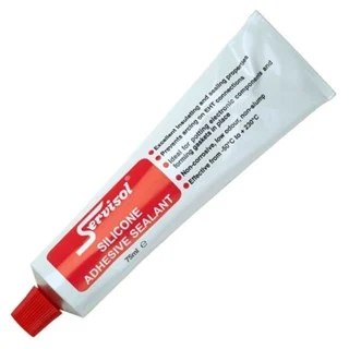 SERVISOL SILICONE ADHESIVE SEALANT דבקים , תרסיסים וכימיקלים סידרה : 7868