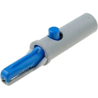 HIRSCHMANN INSULATED ALLIGATOR CLIPS - 4MM SOCKET CONNECTION קונקטורים ...