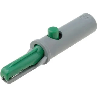 HIRSCHMANN INSULATED ALLIGATOR CLIPS - 4MM SOCKET CONNECTION קונקטורים ...